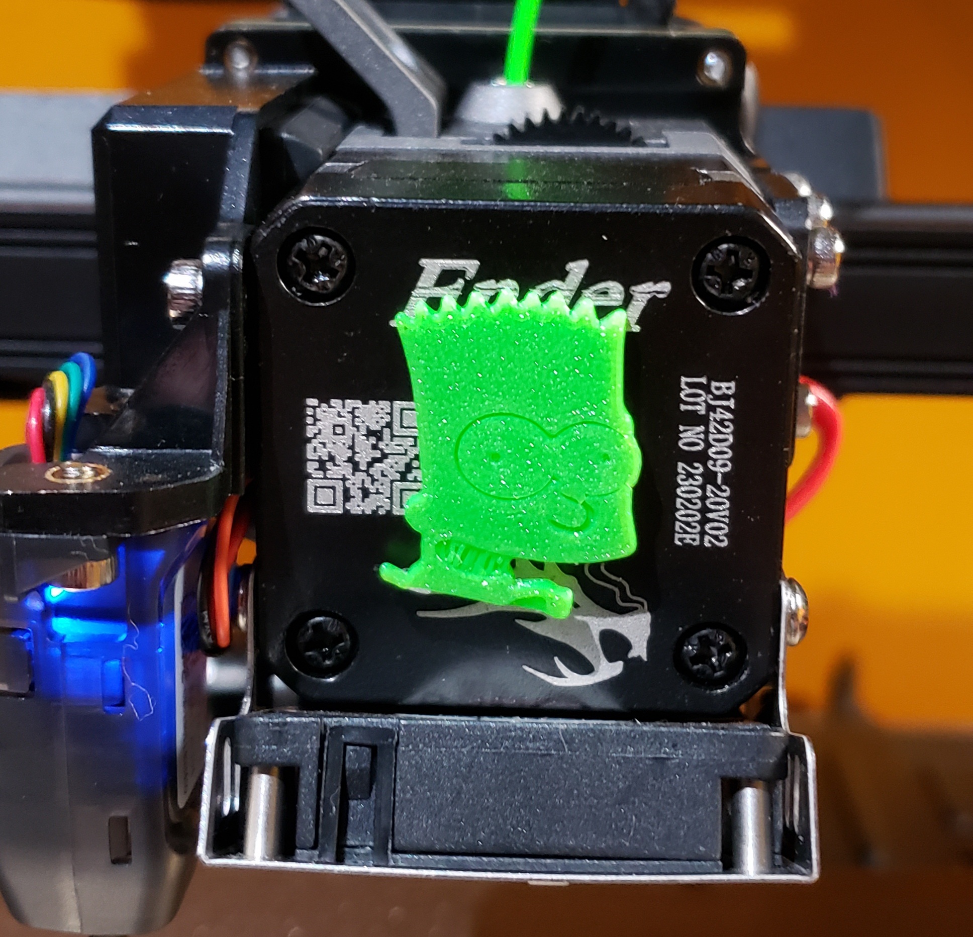 Bart Simpson Extruder Visualizer by mpr | Download free STL model ...