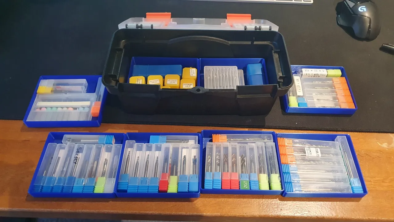 Inlays for dollar store storage box by tjeerd van dijk | Download free ...