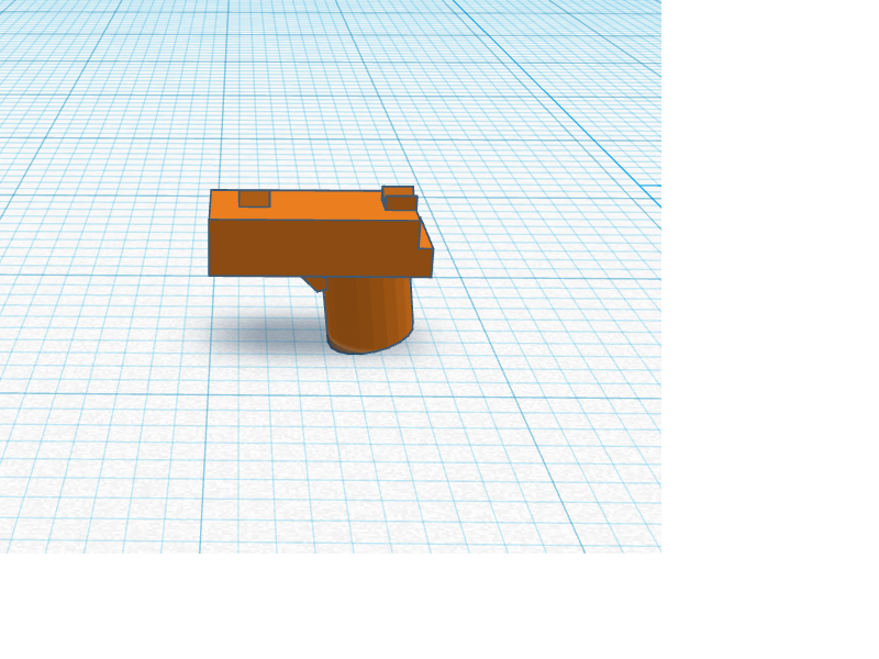 lego pistol by IDK ENGINEERING | Download free STL model | Printables.com