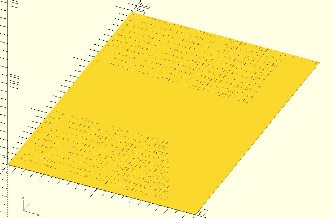 Customizable Braille A4 sheet by Julius3E8 | Download free STL model ...