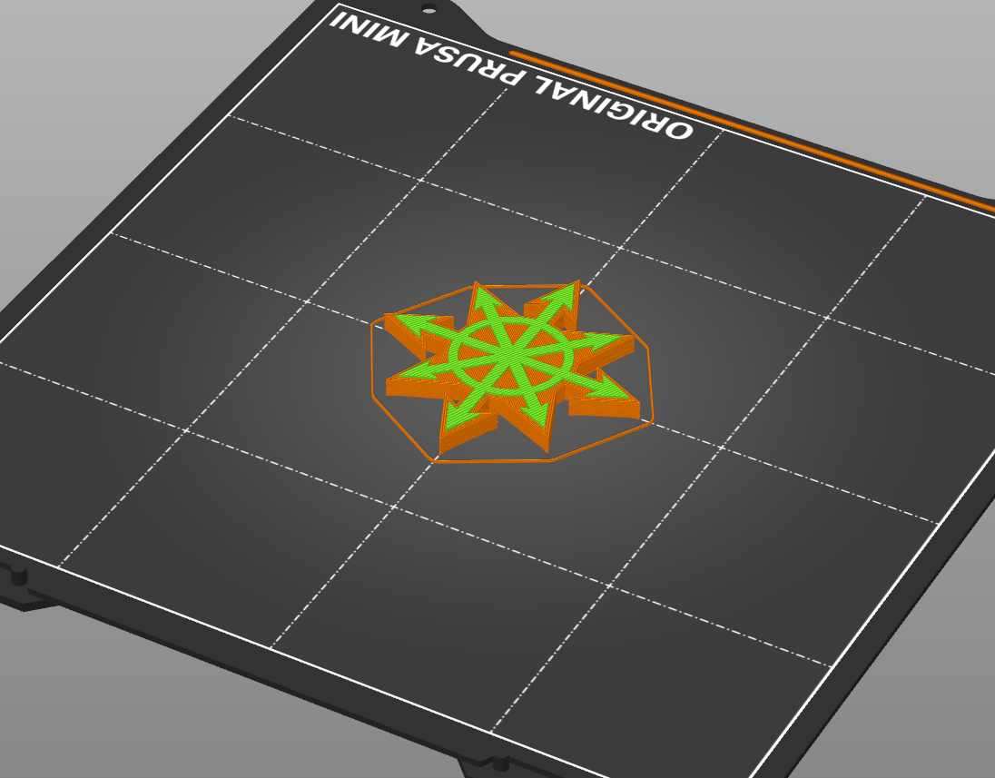 Chaos Defiled Token by Supremist | Download free STL model | Printables.com