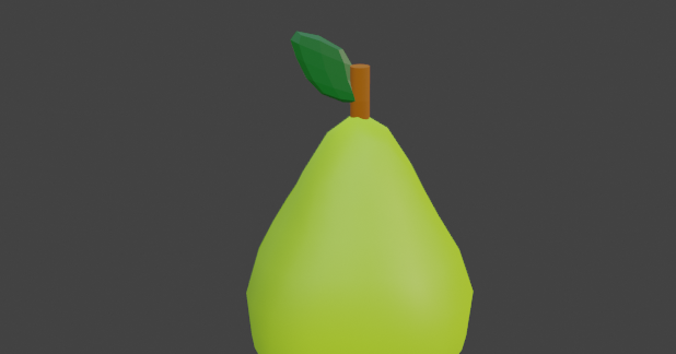 Realistic pear fruit model by Bob | Download free STL model ...