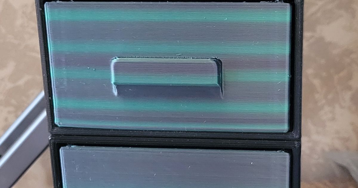 Gridfinity Cabinet And Drawers By Jeffjewison Download Free Stl Model