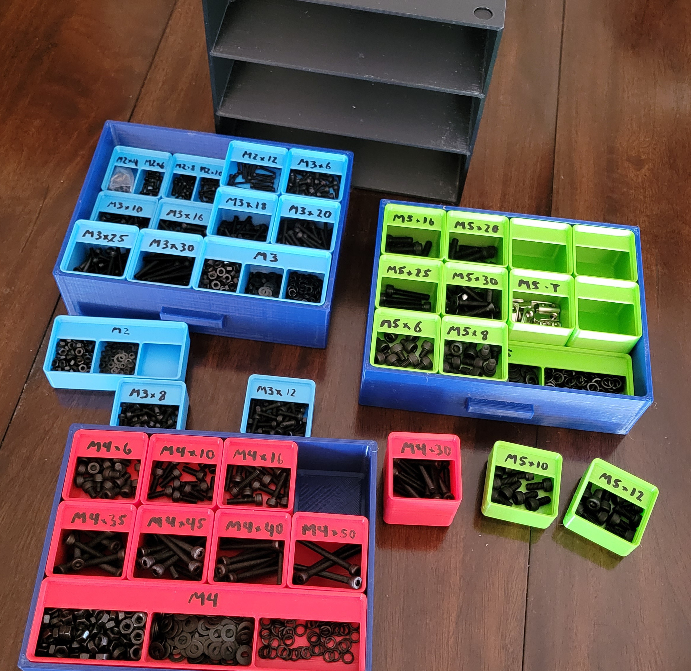 Gridfinity Cabinet and Drawers by jeffjewison | Download free STL model ...