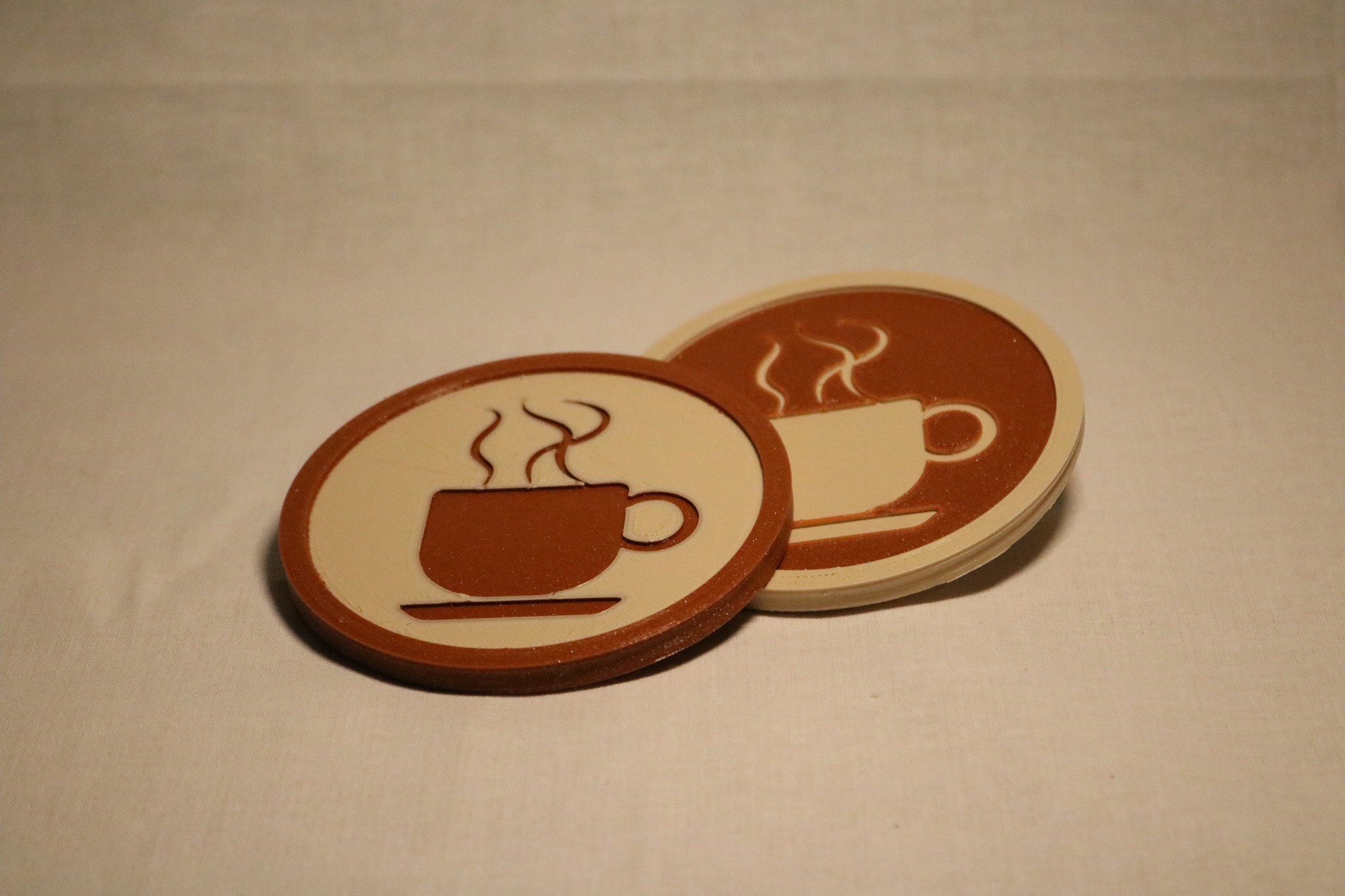 Cup Coasters by Manu | Download free STL model | Printables.com