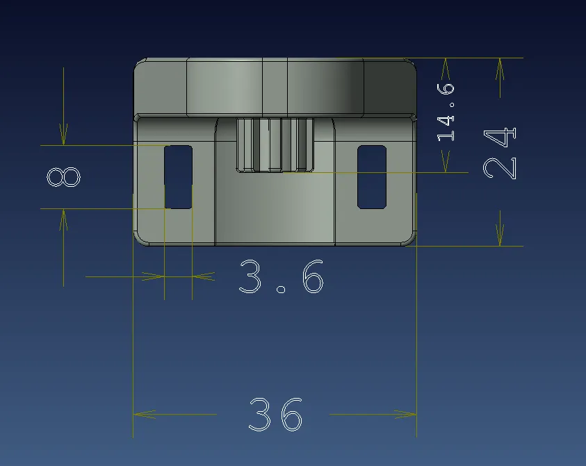 Blind roller bracket + End Cap by barbuadrian | Download free STL model ...