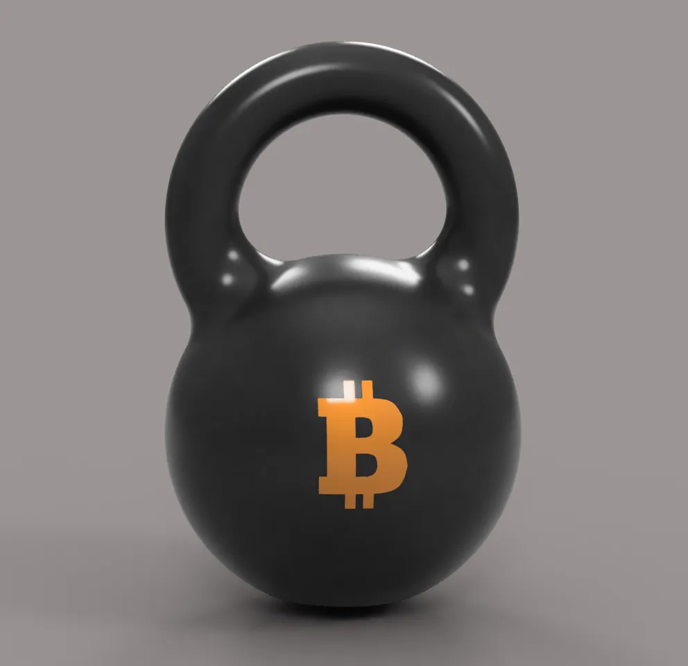 Bitcoin Baby Rattle by Grunkle_Bitcoin | Download free STL model ...