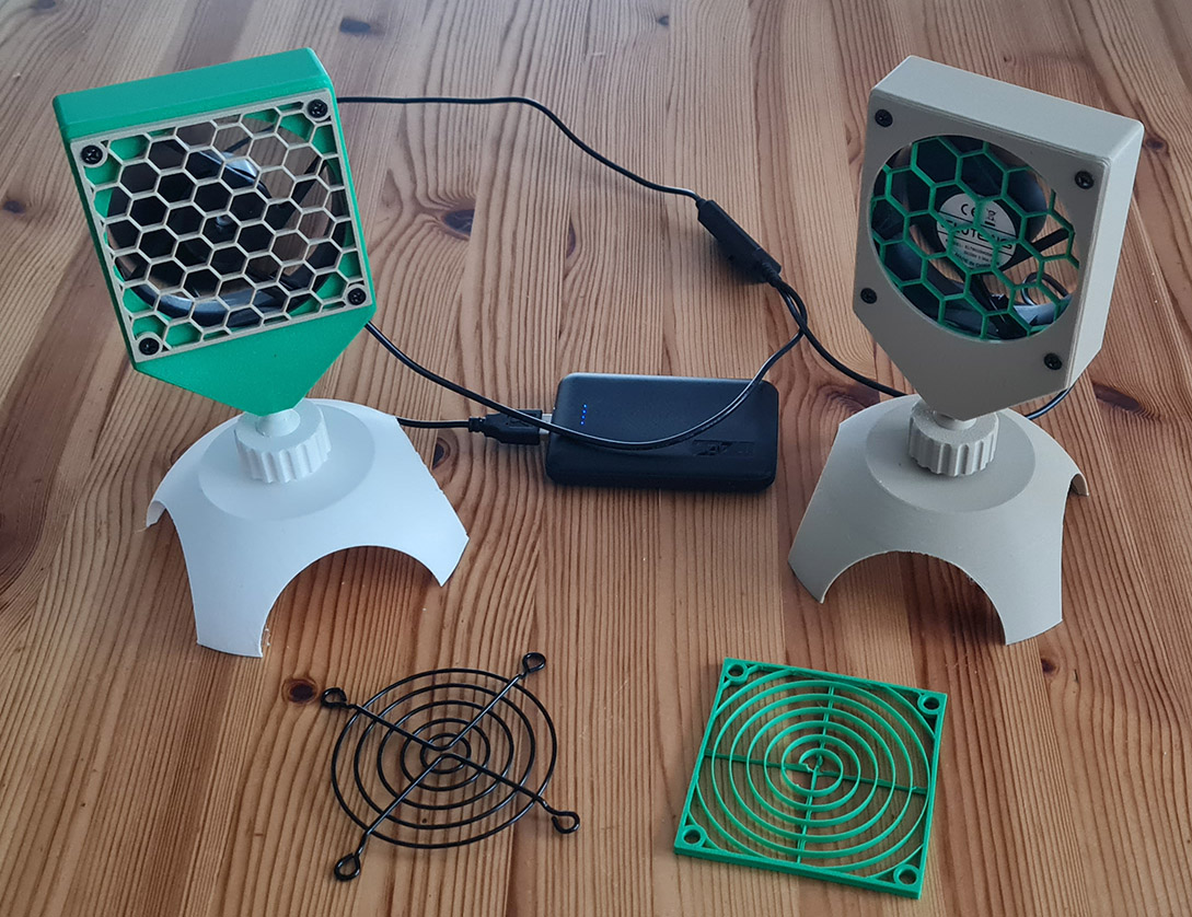 Adjustable fan holder. by THS Arts and Crafts | Download free STL model ...
