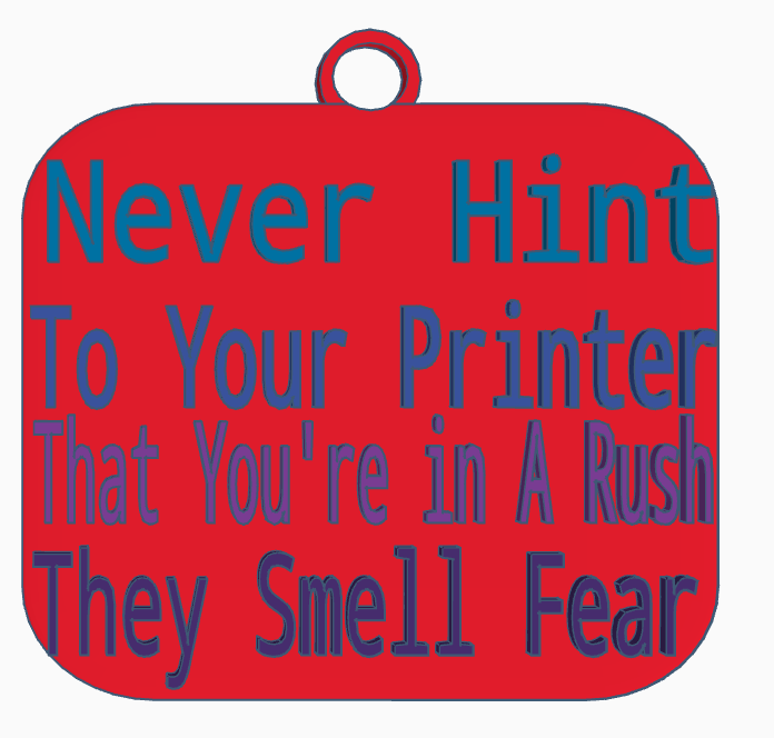 Funny Sign by Master Maker | Download free STL model | Printables.com