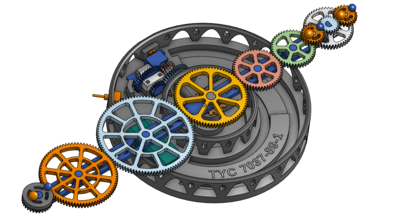 TYC 7037-89-1 Stellorrey (Stellar Orrery) by Jaidei | Download free STL ...