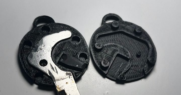 Ford Transponder/Key Casing by TheBean | Download free STL model ...