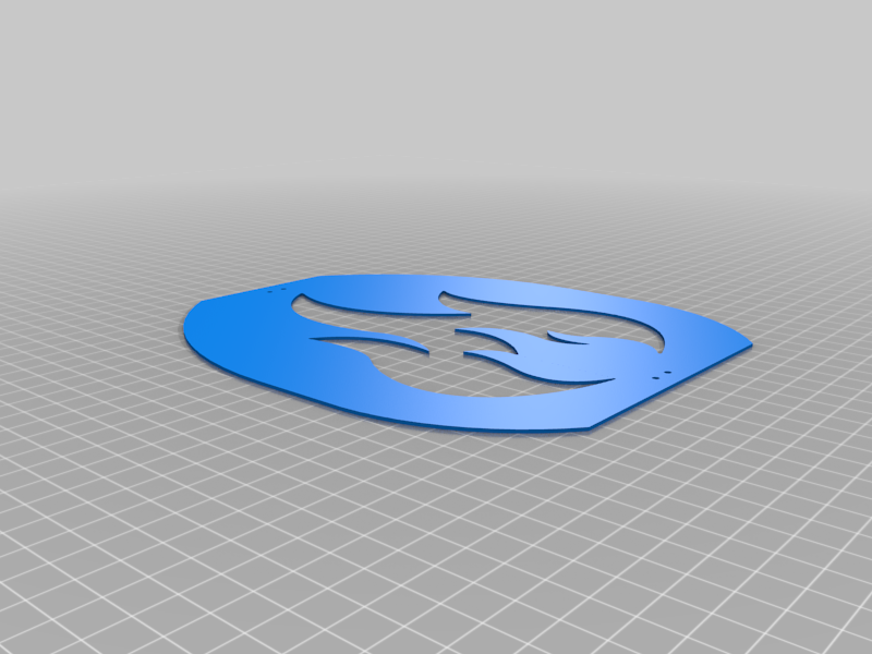 Badminton strings stencil by toastfr35 | Download free STL model ...