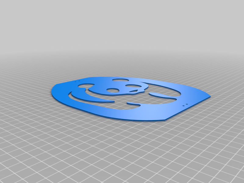 Badminton strings stencil by toastfr35 | Download free STL model ...