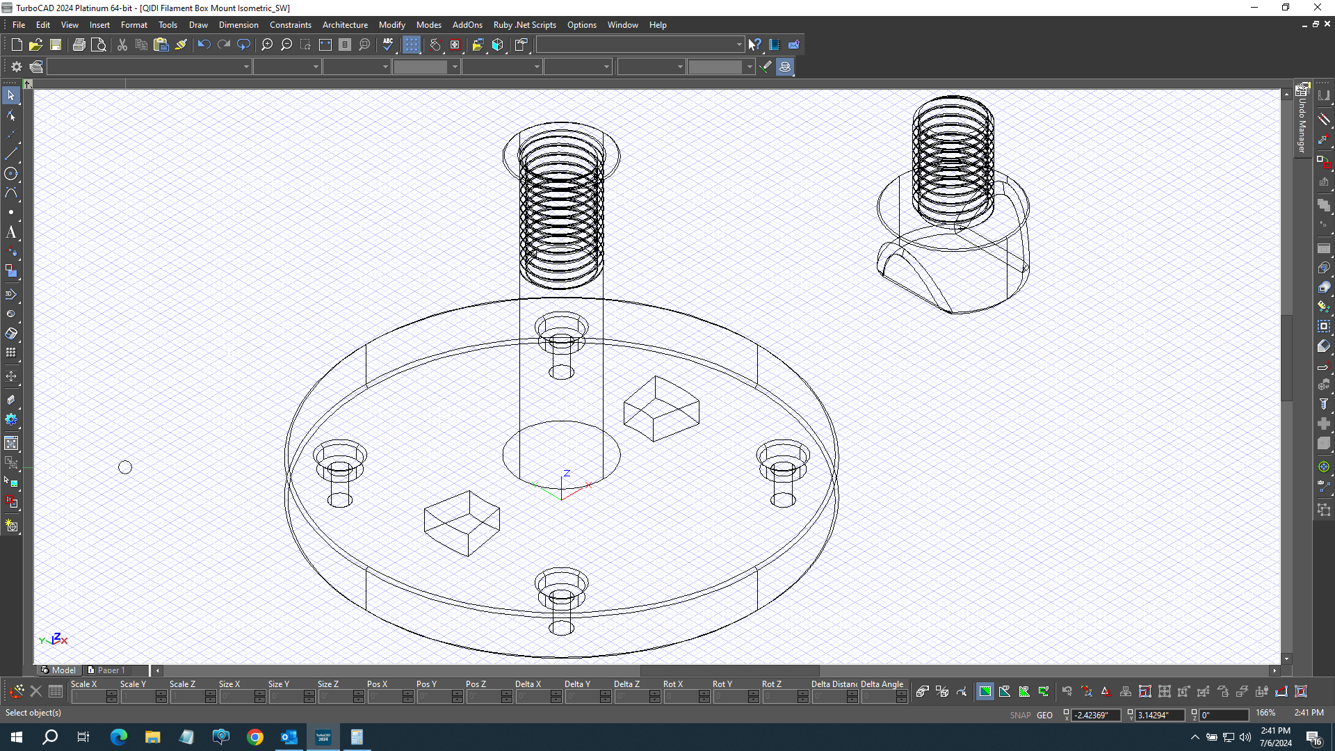QIDI X-Plus/Max 3 Filament Dry Box Mount by LIG Computer | Download ...