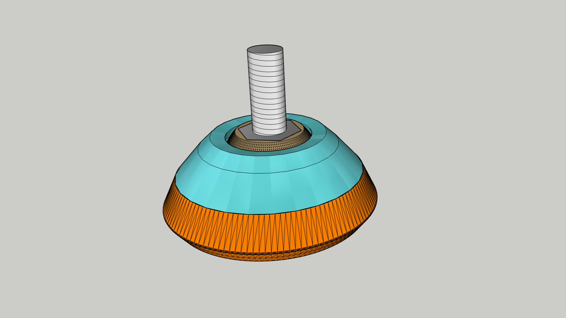 Adjustable Swivel Table Leg Leveler by Dominick LeBlanc | Download free ...