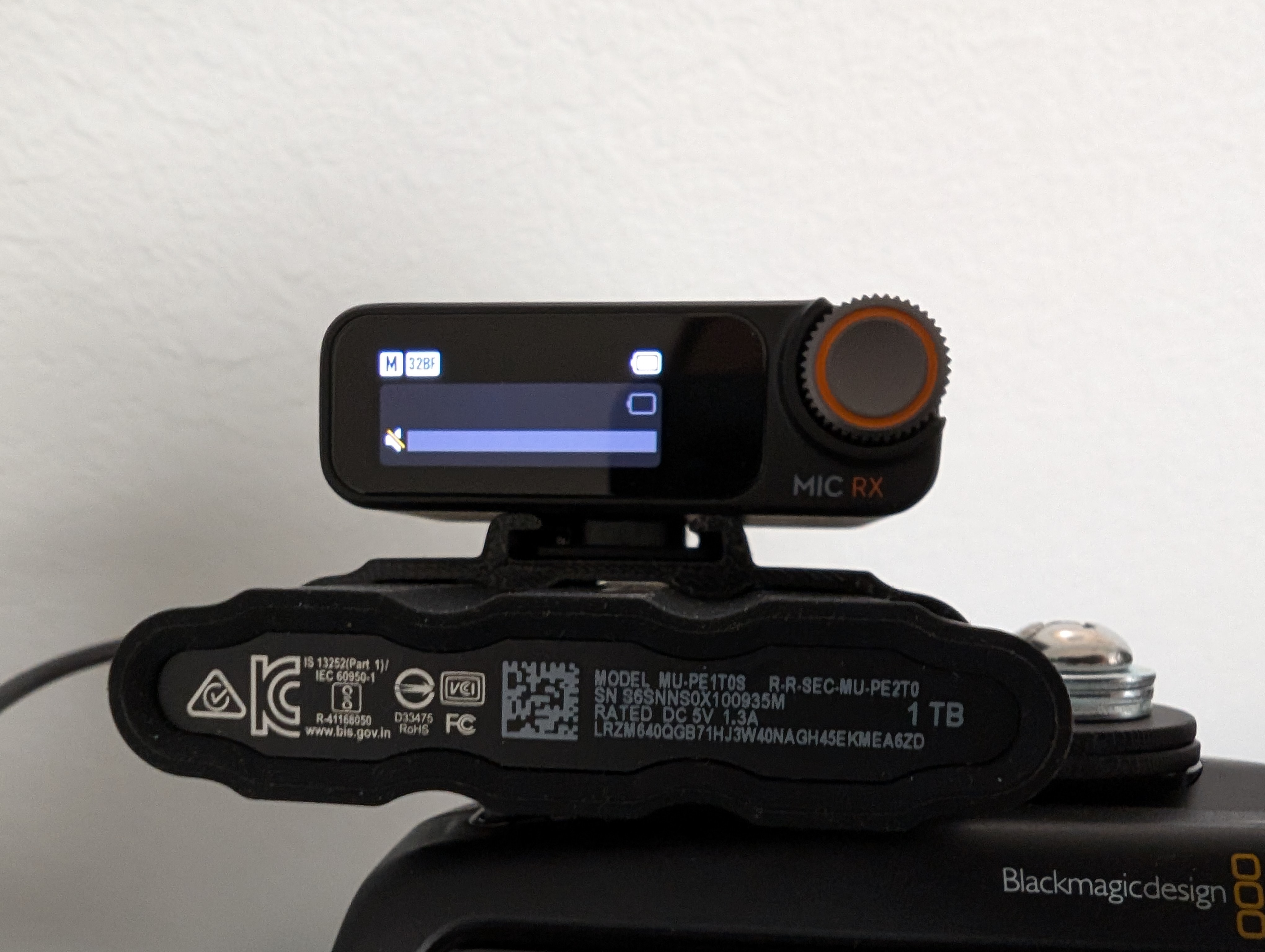 Black Magic Pocket Cinema Camera T7 Shield Mount with Cold Shoe by ...