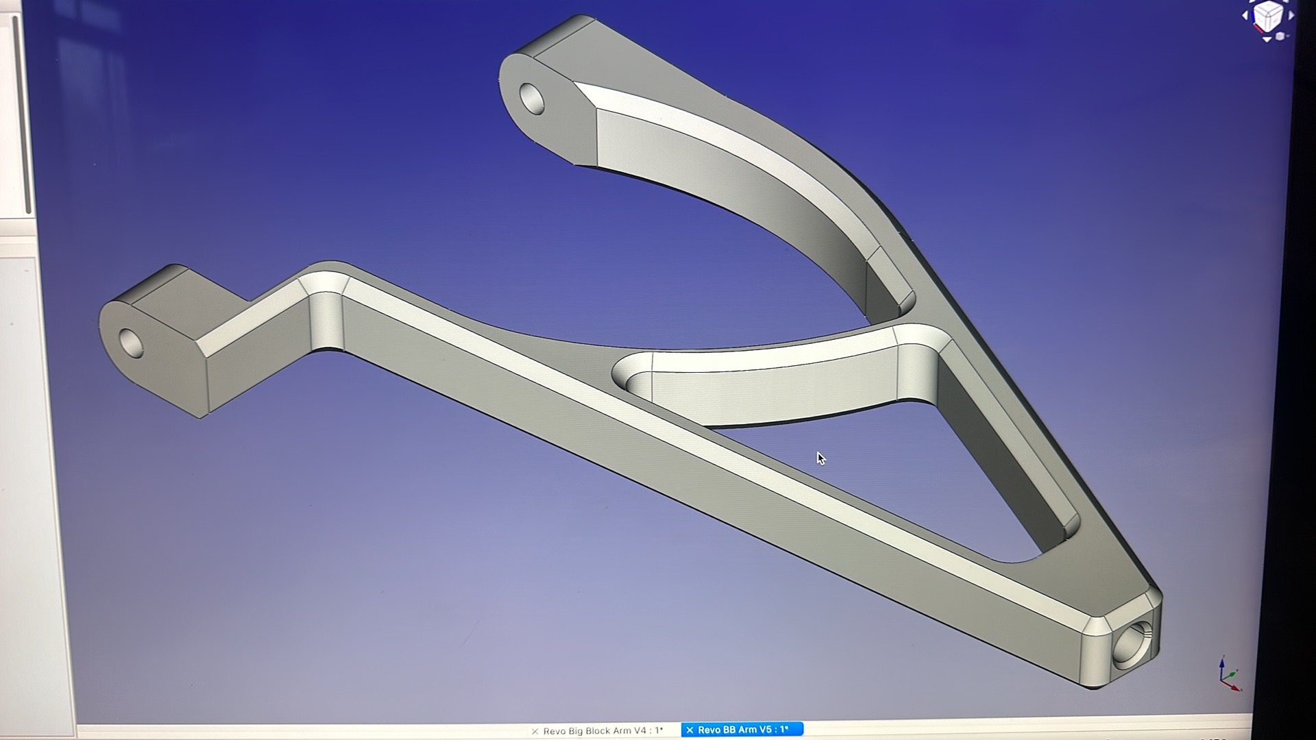 Revo Offset Upper A Arm for Big Block by Buddy C | Download free STL ...