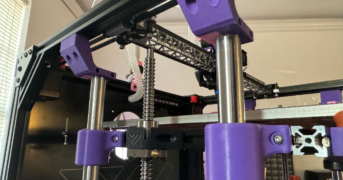 VZBOT 20mm Linear Rods for Z-Axis by CourtneyEznok | Download free STL ...