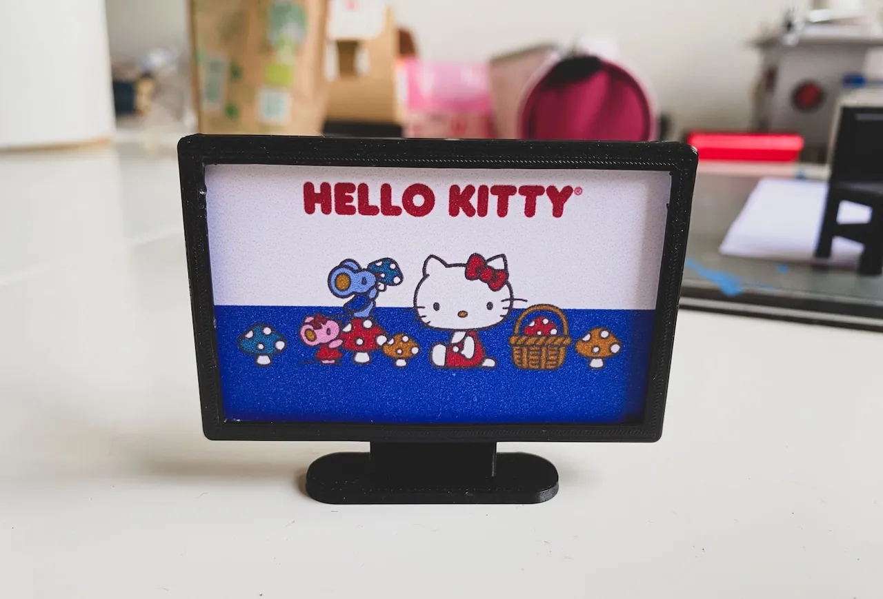 DollHouse TV (commutable screen with template) by 6Track | Download ...