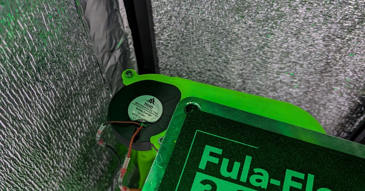 RatRig V-Core 3.1 5015 Bed Fan Mounts for Chamber Heating by ...