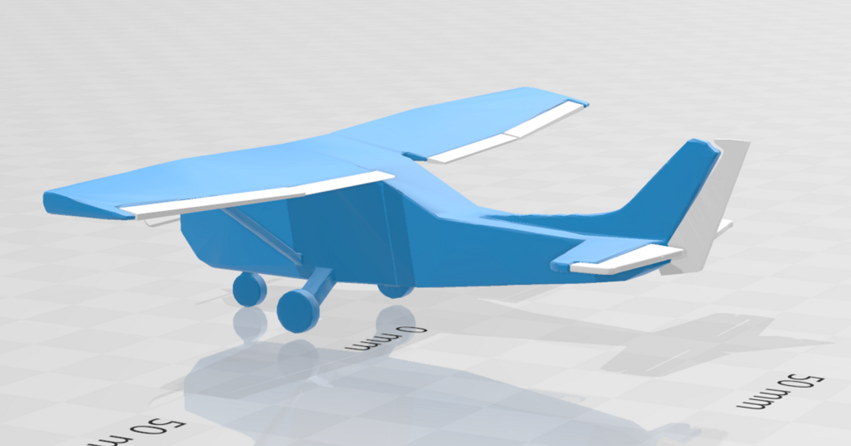 Cessna 172 by Logan | Download free STL model | Printables.com