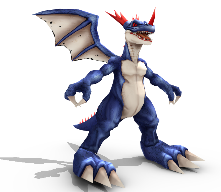 Coredramon from Digimon (ultra-detailed texture) by Skeleton Dan ...