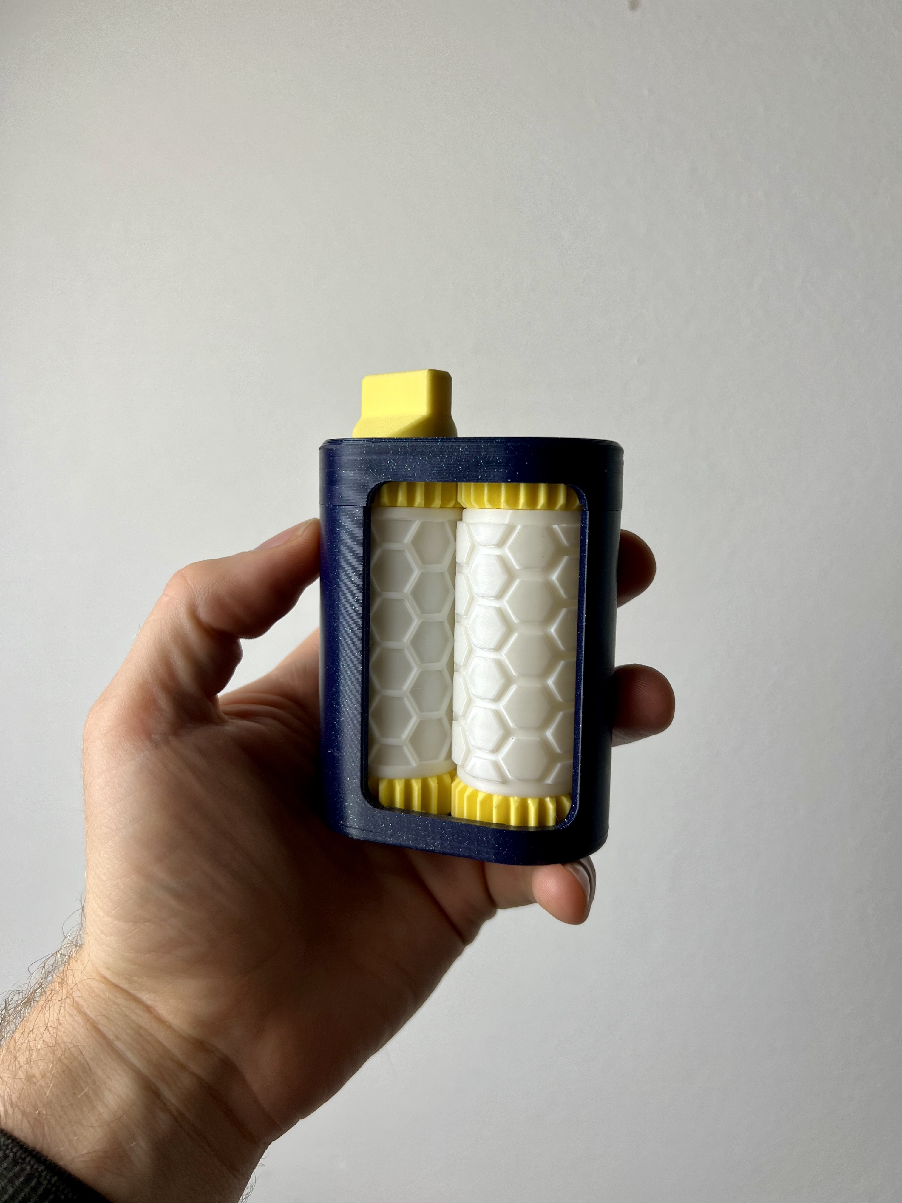 Hexagons - Business Card Embosser Roller by MakerSpace.Online ...