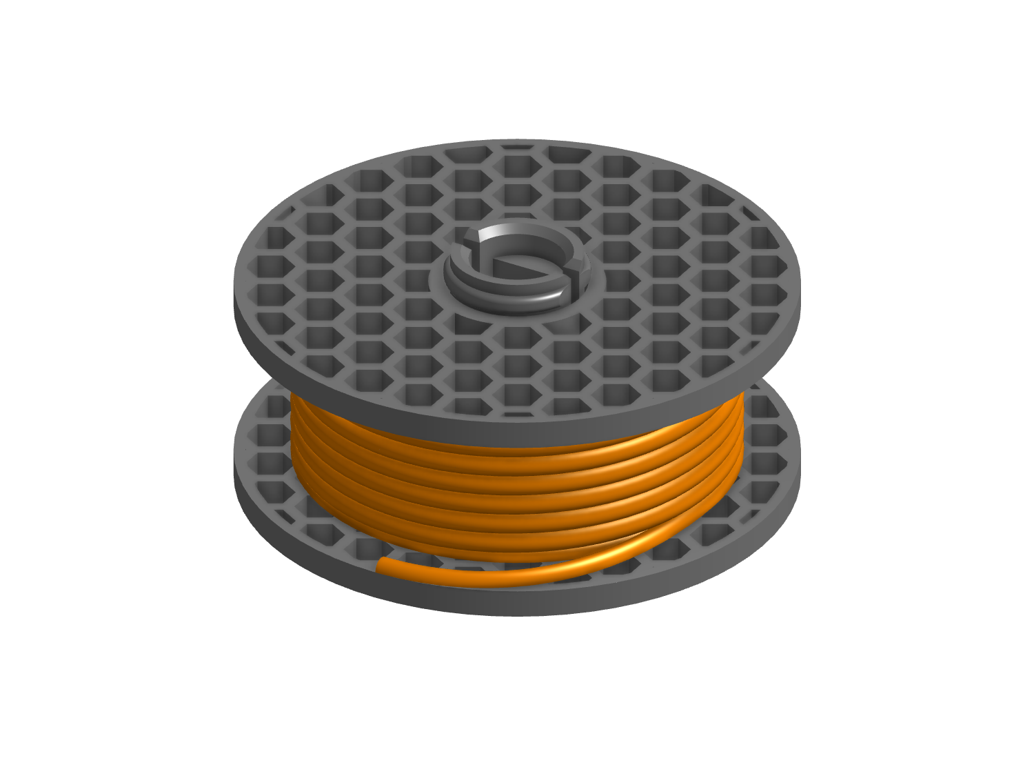 Prusa Stylized Button Knob Prusament Filament Spool/Prusameter by Kimmo ...
