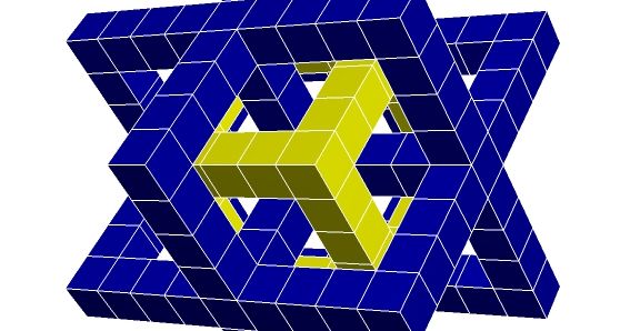 OCTANT-CUBE LINK 1 por Albert P. Carpenter | Descargar modelo STL gratuito | Printables.com