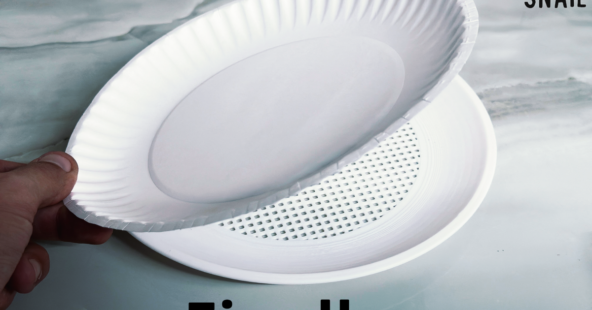 Paper Plate Holder. Paper Plate Support Tray. by Snail | Download free ...