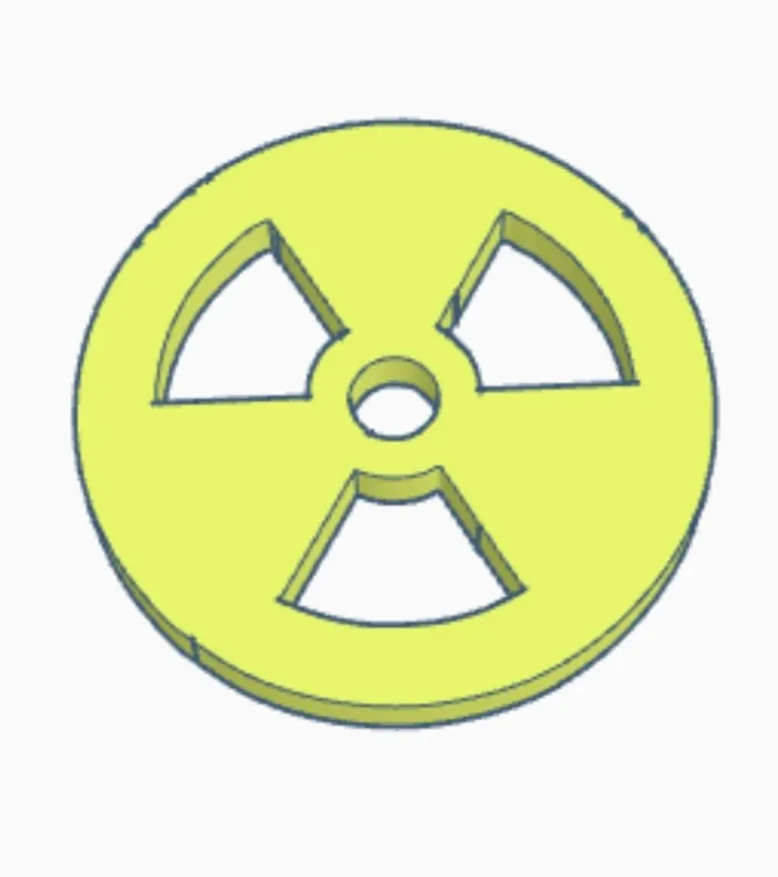 Radioactive Logo by Sot Kon | Download free STL model | Printables.com