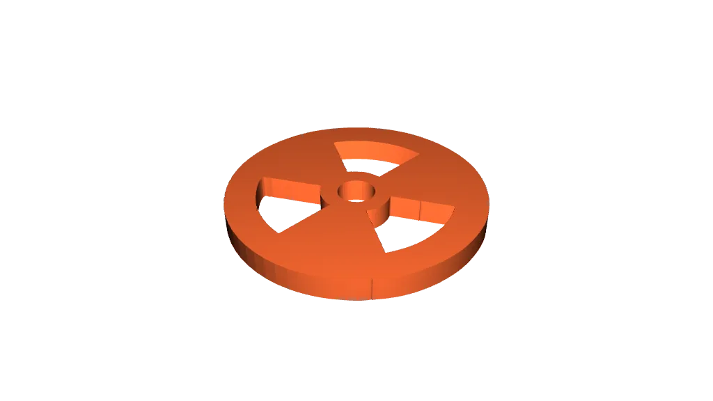 Radioactive Logo by Sot Kon | Download free STL model | Printables.com
