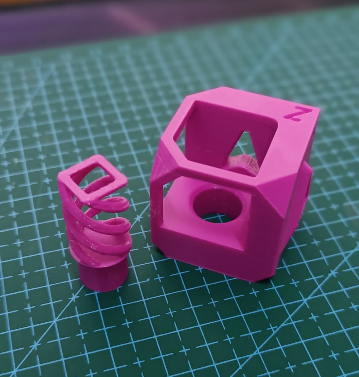 Test Cube with Creality Logo by 3Dit | Download free STL model ...