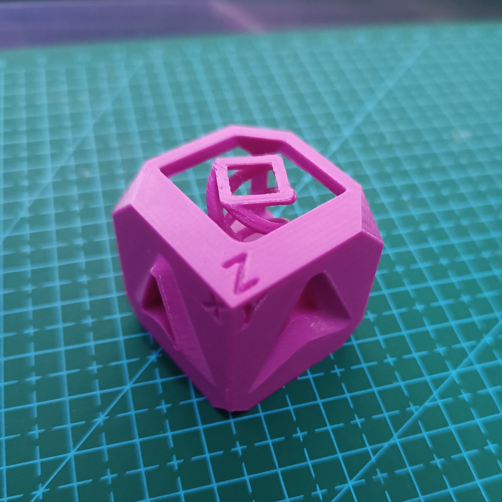 Test Cube with Creality Logo by 3Dit | Download free STL model ...