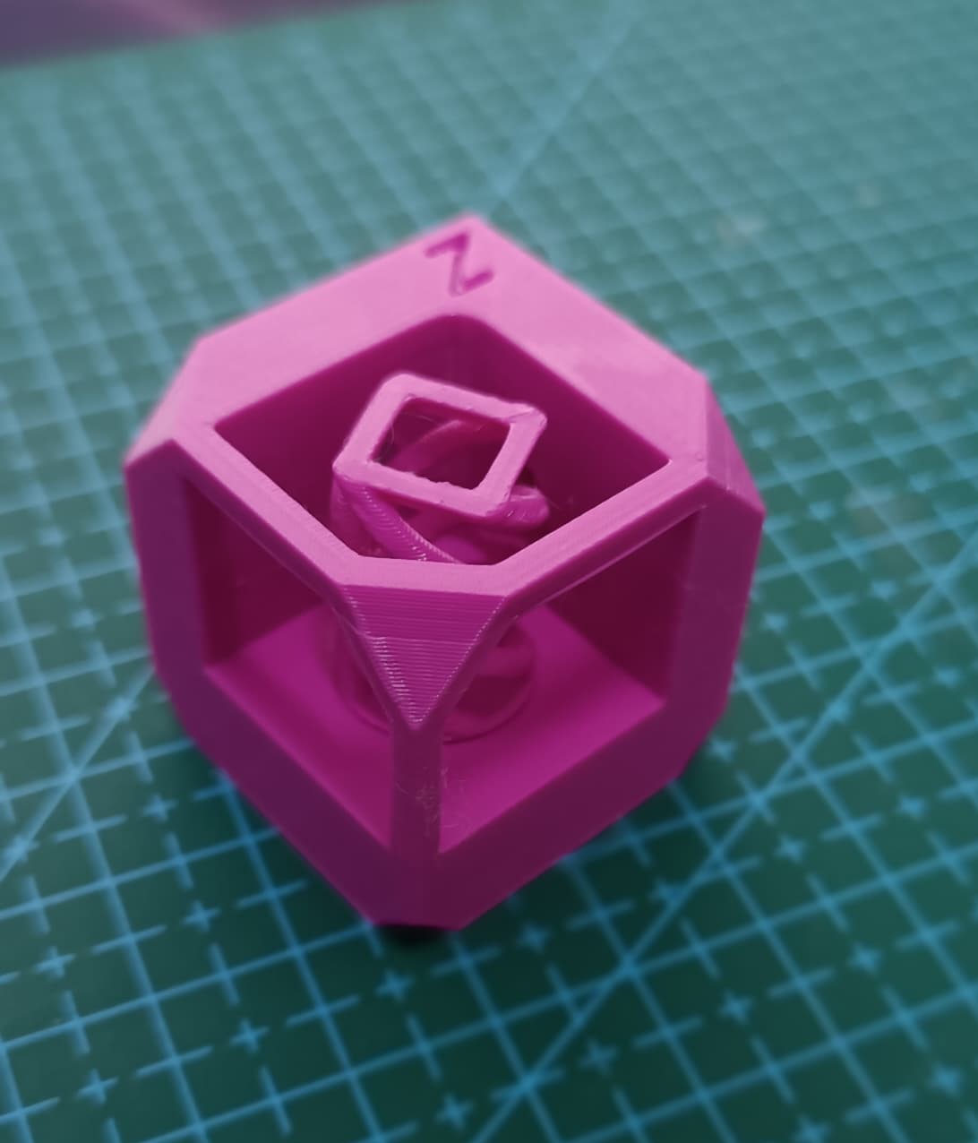 Test Cube with Creality Logo by 3Dit | Download free STL model ...