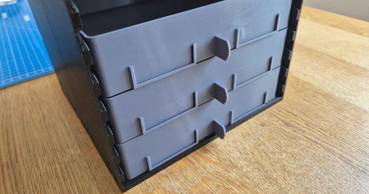 Ultimate Drawer System XL Modular Drawers by spaceman_nld | Download ... Ultimate Drawer System XL Modular Drawers by spaceman_nld | Download ...