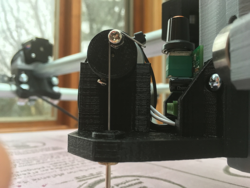 Updated MPCNC Brushed Motor Foam (Needle) Cutter by MohanMaker ...