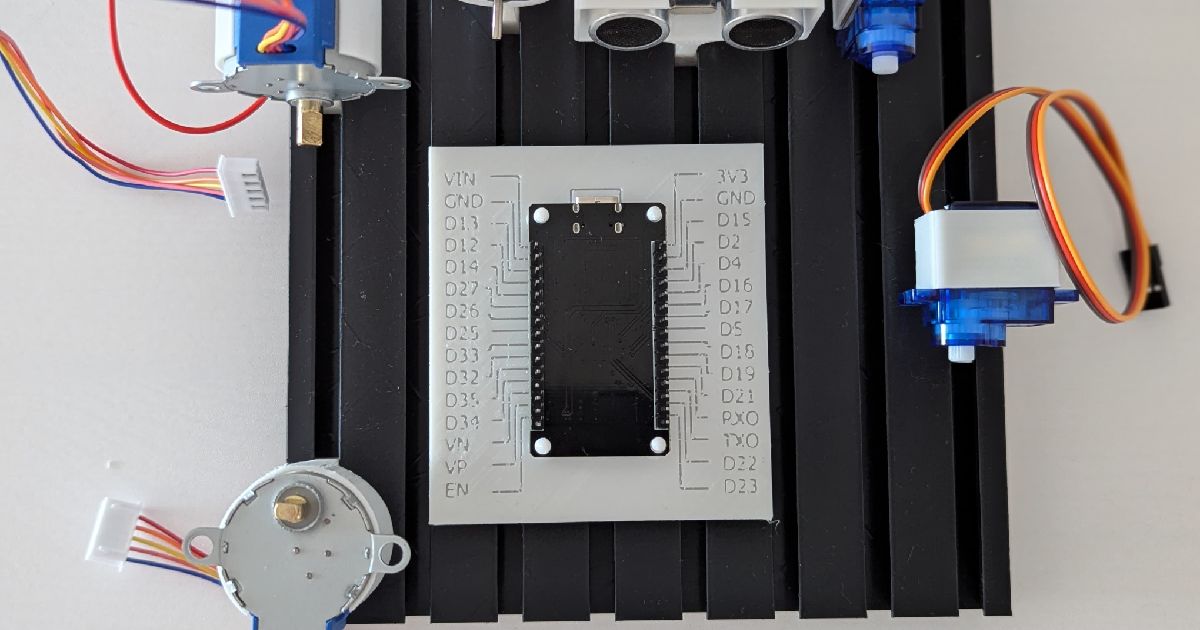 ESP32 Modular Dev Kit (Arduino) by Martin Weiß | Download free STL ...