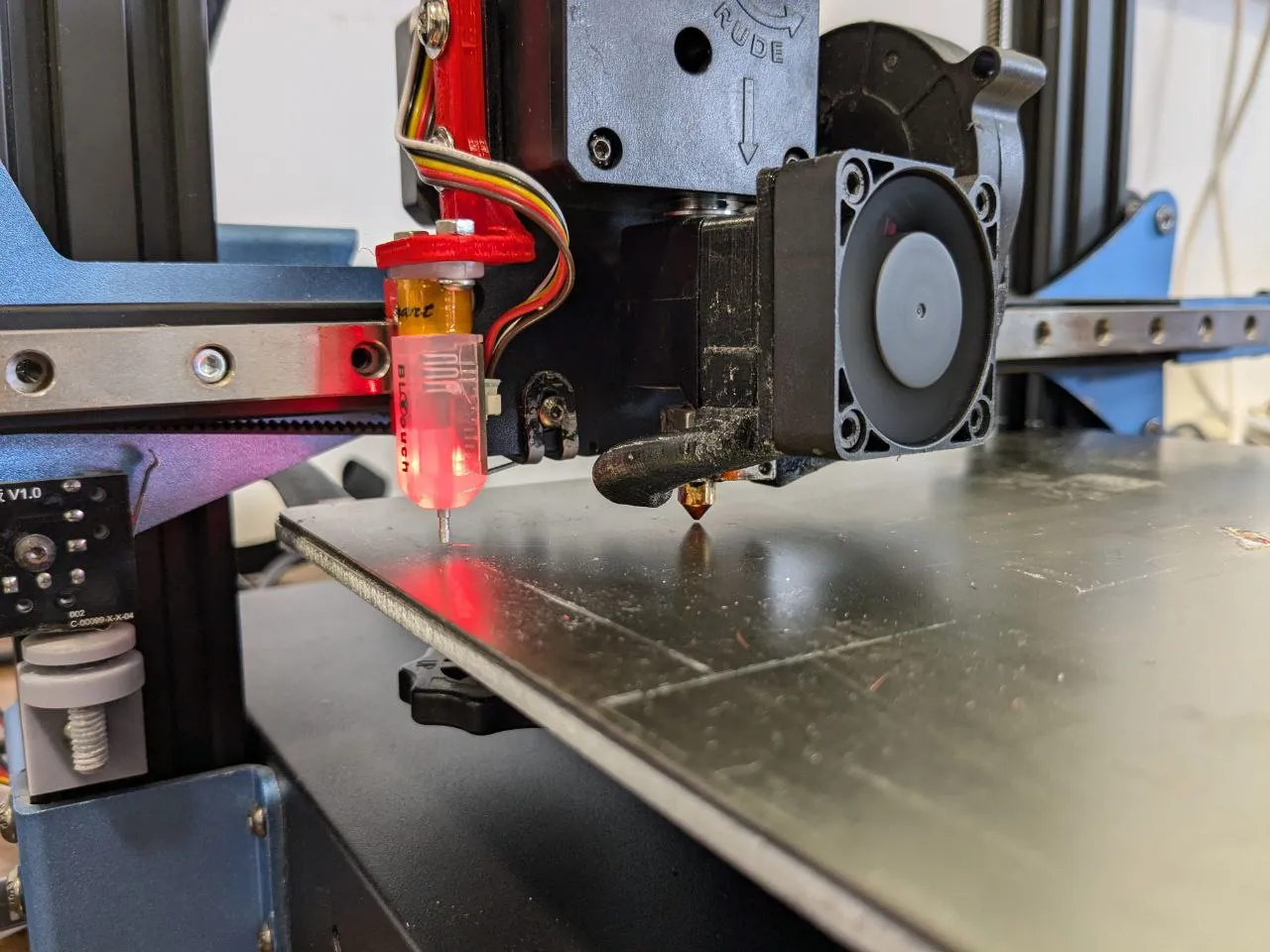 Bltouch support for upgraded Kingroon KP3S extruder by n0p | Download ...