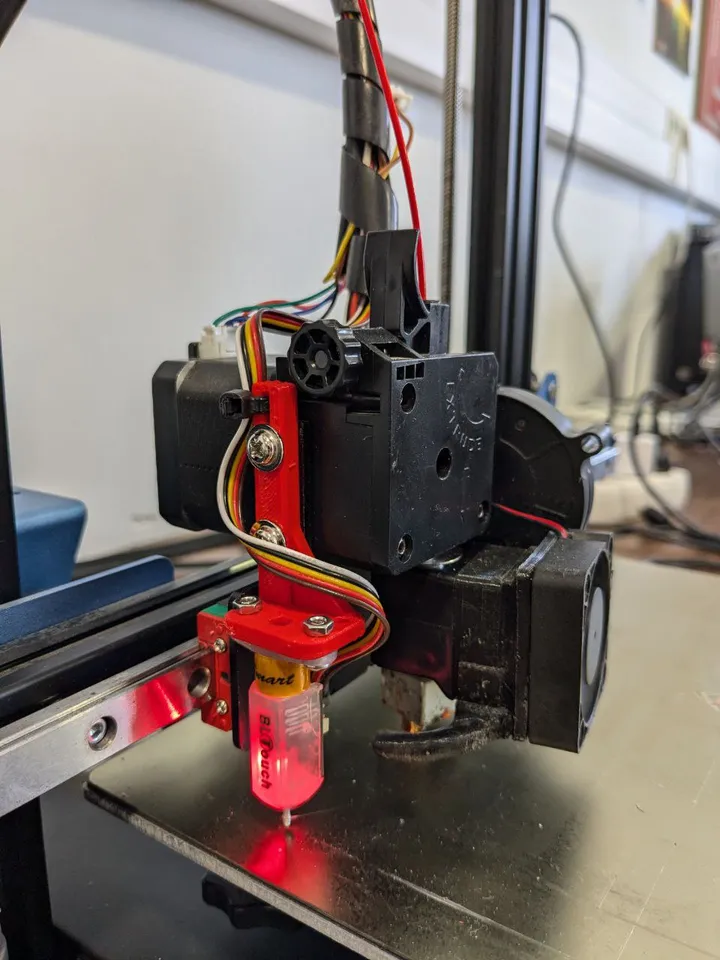 Bltouch support for upgraded Kingroon KP3S extruder by n0p | Download ...