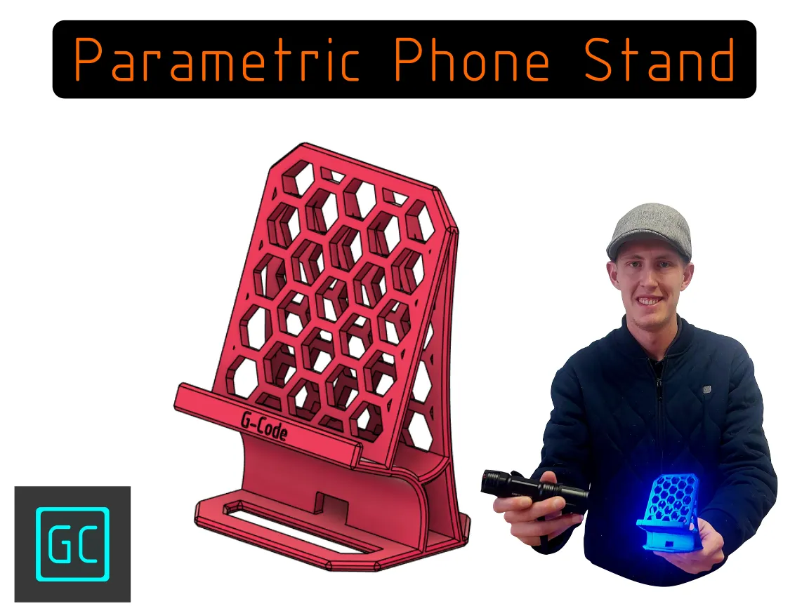 Phone Stand by Hermias | Download free STL model | Printables.com