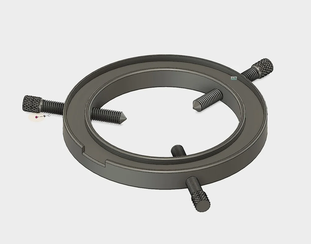 Universal LED Ring Light Mount by Daník | Download free STL model ...