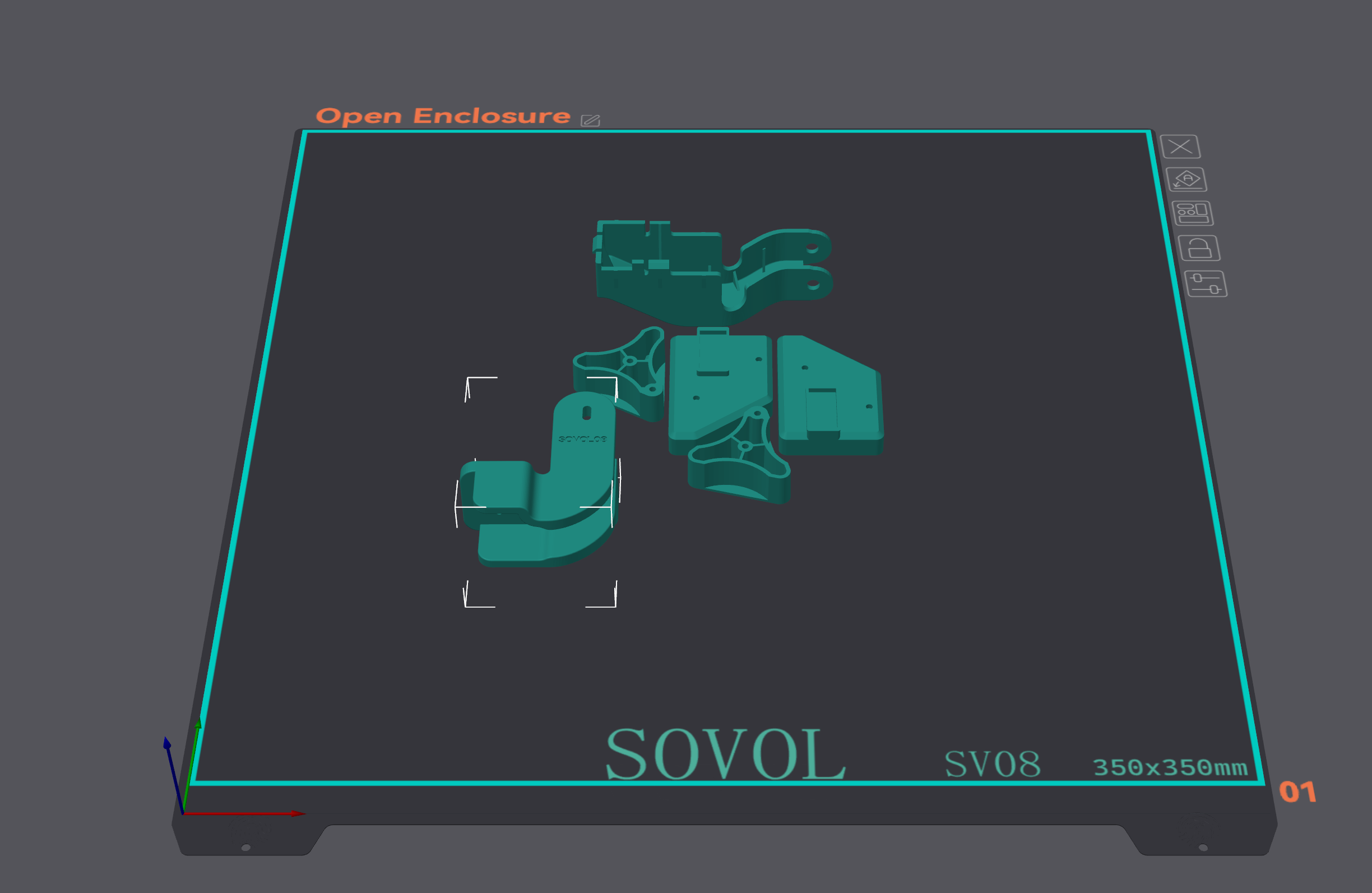 Sovol3D SV08 Official Open Enclosure por Julio Cesar Arias | Descargar ...