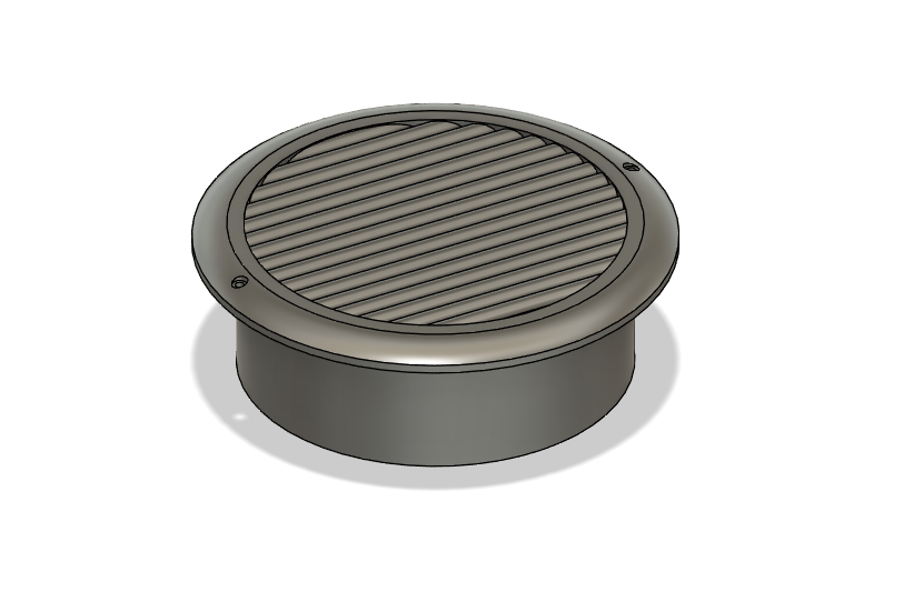 Portable air conditioner vent by 3D-Solutions | Download free STL model ...