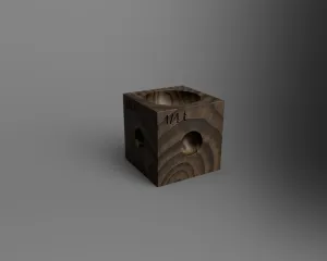 Cube Measuring Jig by jl-23929 | Download free STL model | Printables.com