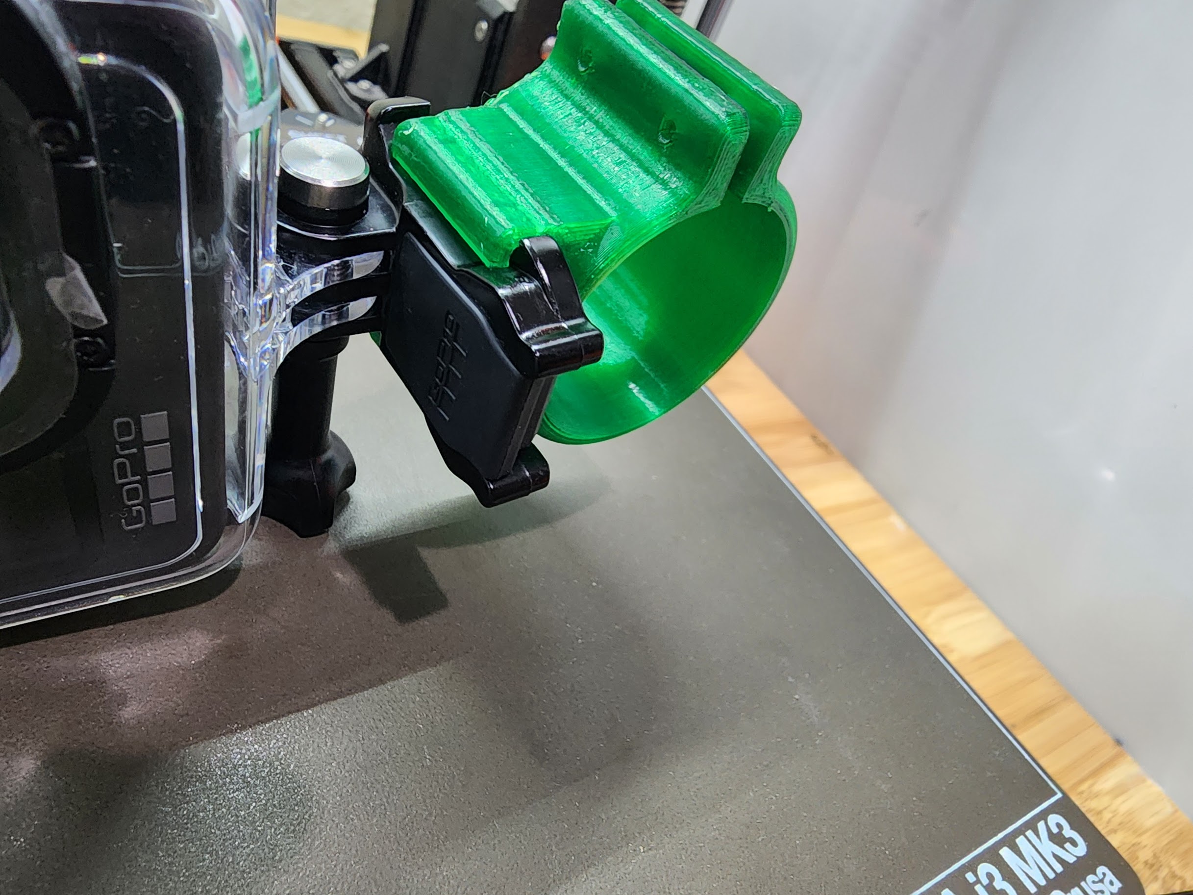 GoPro quick release mount for Sunfish boom by hardiebotha | Download ...