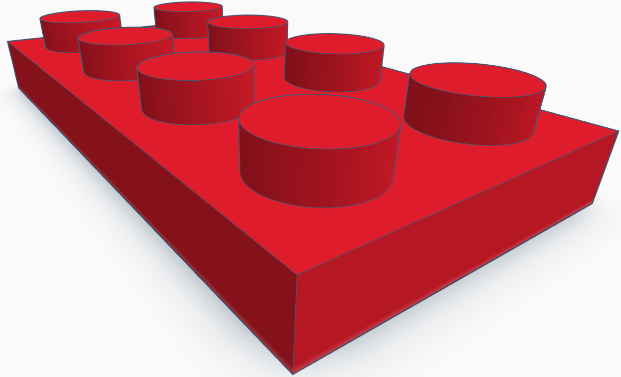 2x4 lego plate by Master Designer | Download free STL model ...