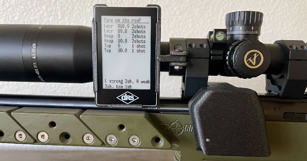 E-Dope Holder by Storm | Download free STL model | Printables.com