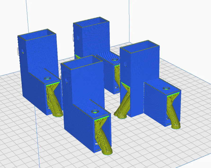 Easy 3D printer Enclosure Corner Brackets by iSkull3D | Download free ...