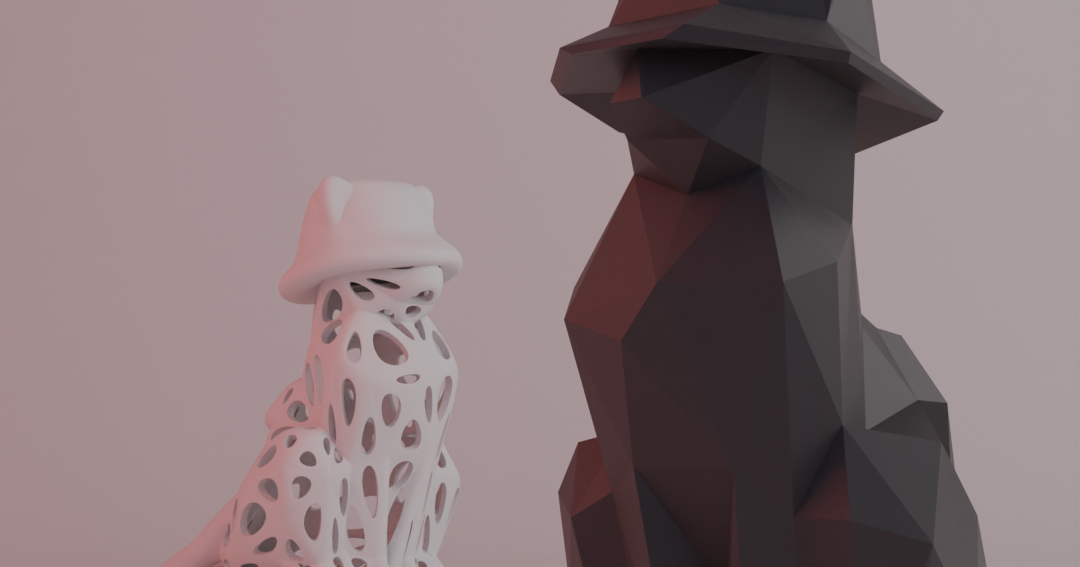 Cat with a hat by Sculptor_2B | Download free STL model | Printables.com